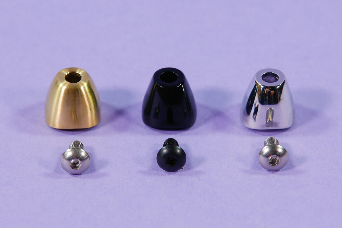 Blue Lug Down Tube Boss Cover – Crust Bikes