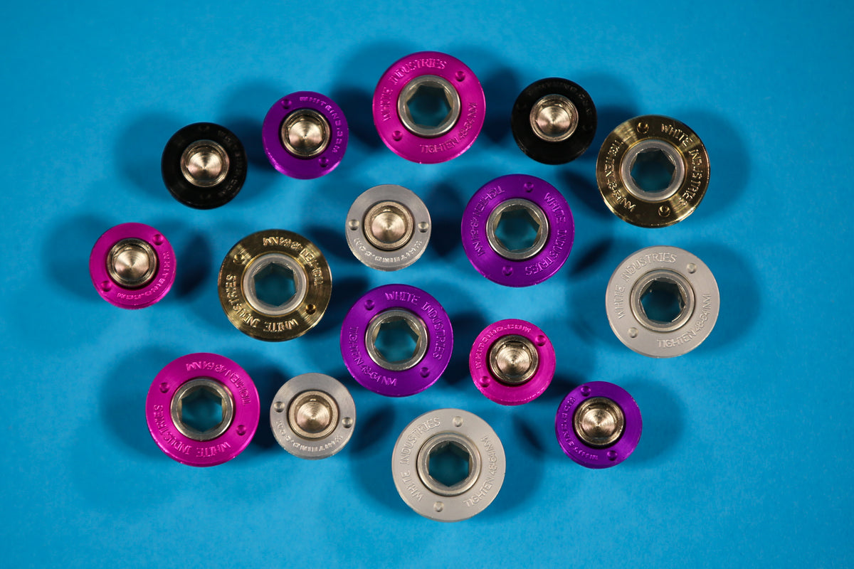 White Industries Extractor Cap Kits – Crust Bikes